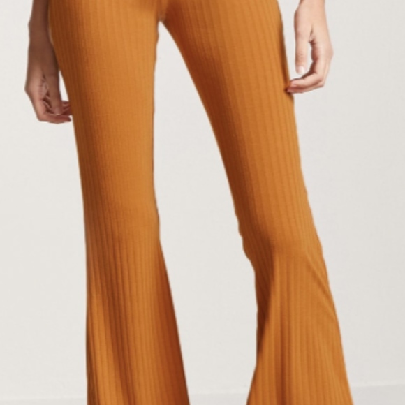 Forever 21 | Pants & Jumpsuits | Ribbed Flare Pants | Poshmark